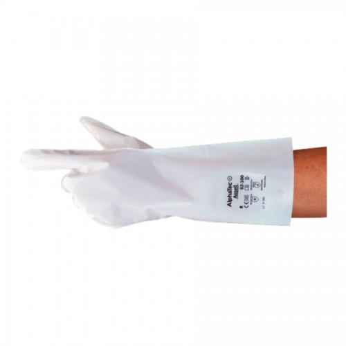 LUVA LLDPE BRANCA 02-100