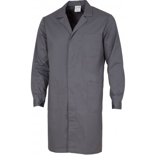 BATA U AB/F/CAR/BOT,3BOLSOS, PUNHO/BOT CINZA*