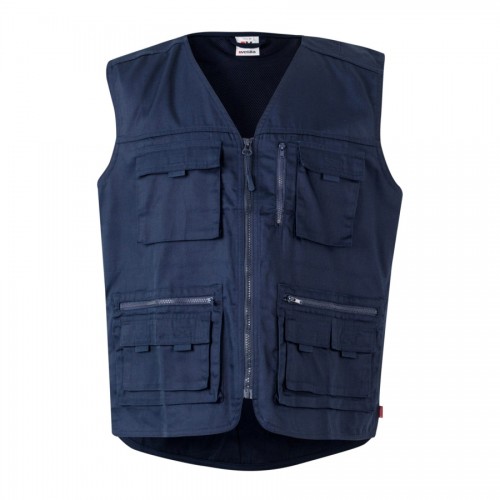COLETE BÁSICO MULTIBOLSOS AZUL ESCURO 105901